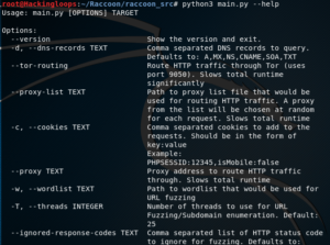 Raccoon –Reconnaissance and Vulnerability Scanner for Web Applications