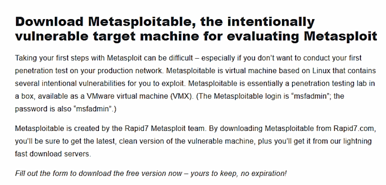Metasploitable 2 - A Walkthrough of The Most Interesting Vulnerabilities