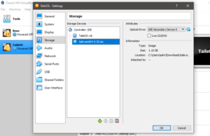 How to install Tails OS on VirtualBox