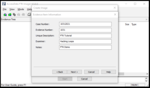How to use FTK the Forensics Toolkit for an Investigations