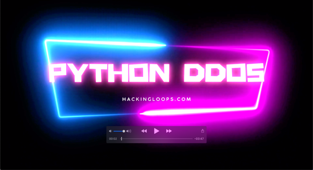 Python DDoS Scripting